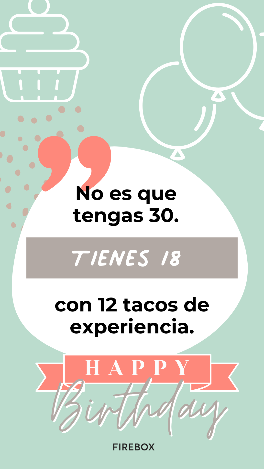 Felicitaciones de cumpleaños graciosas para los 30 años